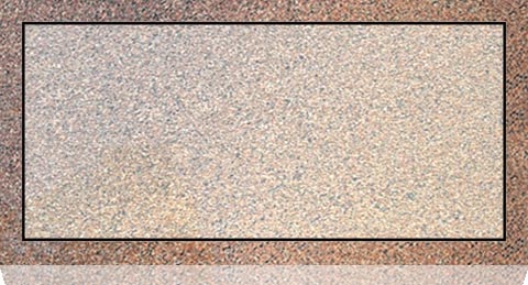 Individual Flat Grave Markers - Single Line Panel